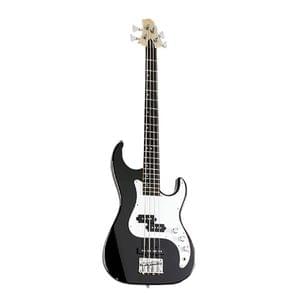 Greg Bennett CR-1 BK Corsair Black Electric Bass Guitar | DevMusical