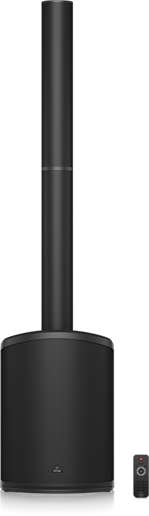 Behringer C210 200W Powered Column Loudspeaker with 8 Inch Subwoofer ...